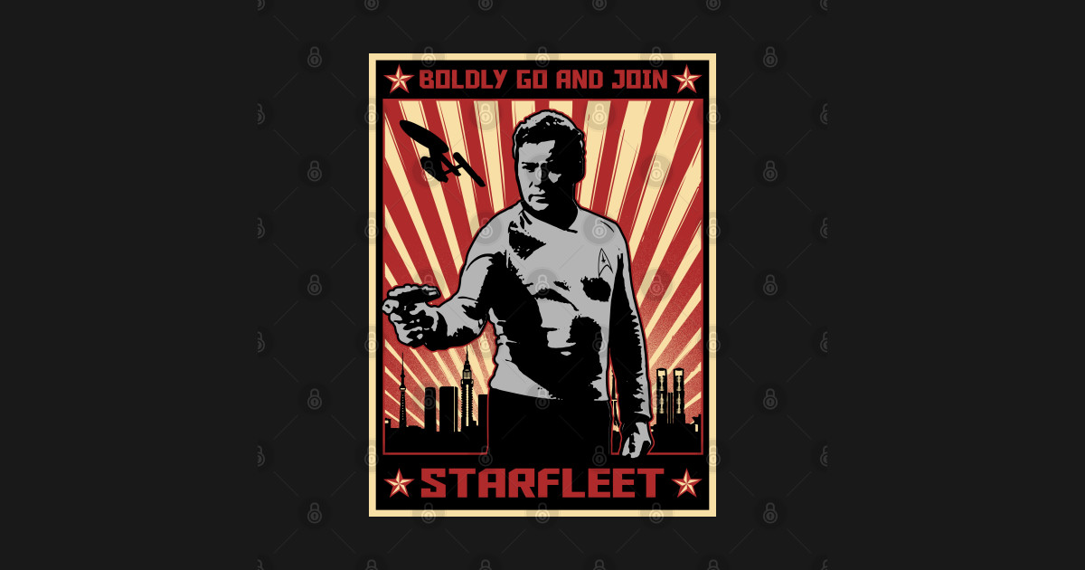 STAR TREK - Propaganda poster - Robzilla Sci Fi Science Fiction Space ...
