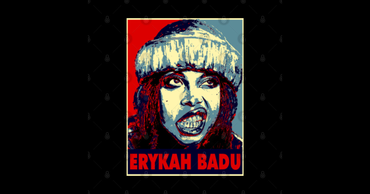 Retro erykah badu | Queen RnB - Erykah Badu - Sticker | TeePublic