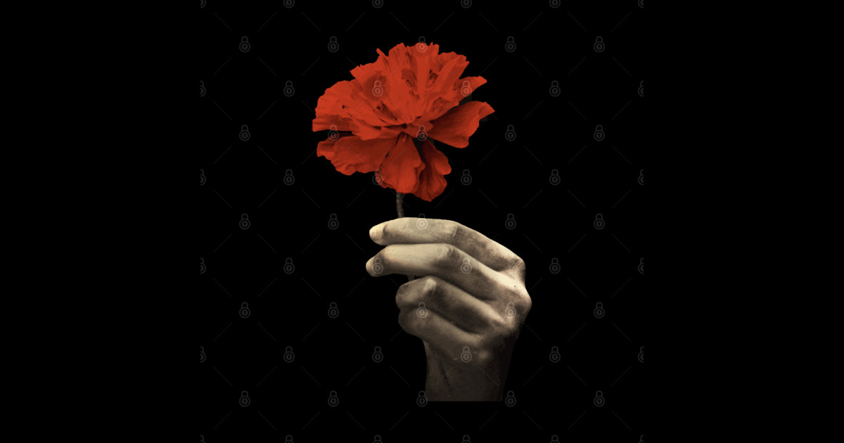 Hadestown Red Flower and Hand| Musical Theatre Gift - Hadestown ...