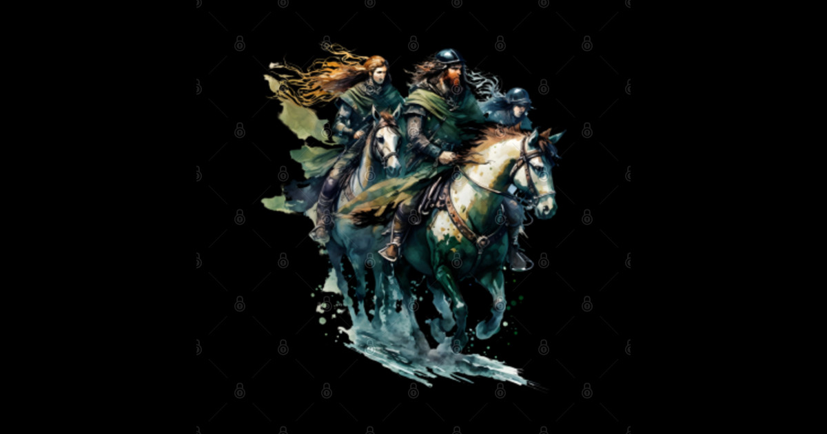 The Riders of Rohan - Cavalry - Fantasy - Lord - T-Shirt | TeePublic