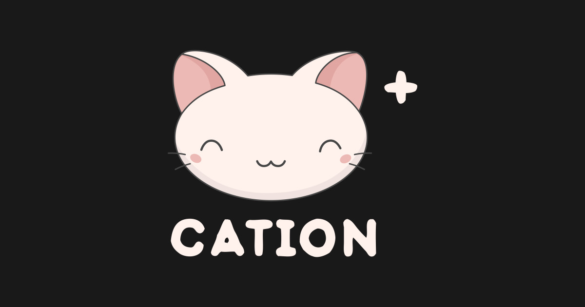 Kawaii Cute Cation Cat Science T-Shirt - Science - T-Shirt | TeePublic