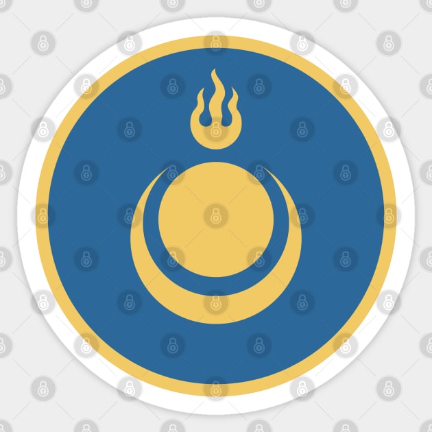 Civilization emblems - Mongols - Age Of Empires 2 - Sticker | TeePublic