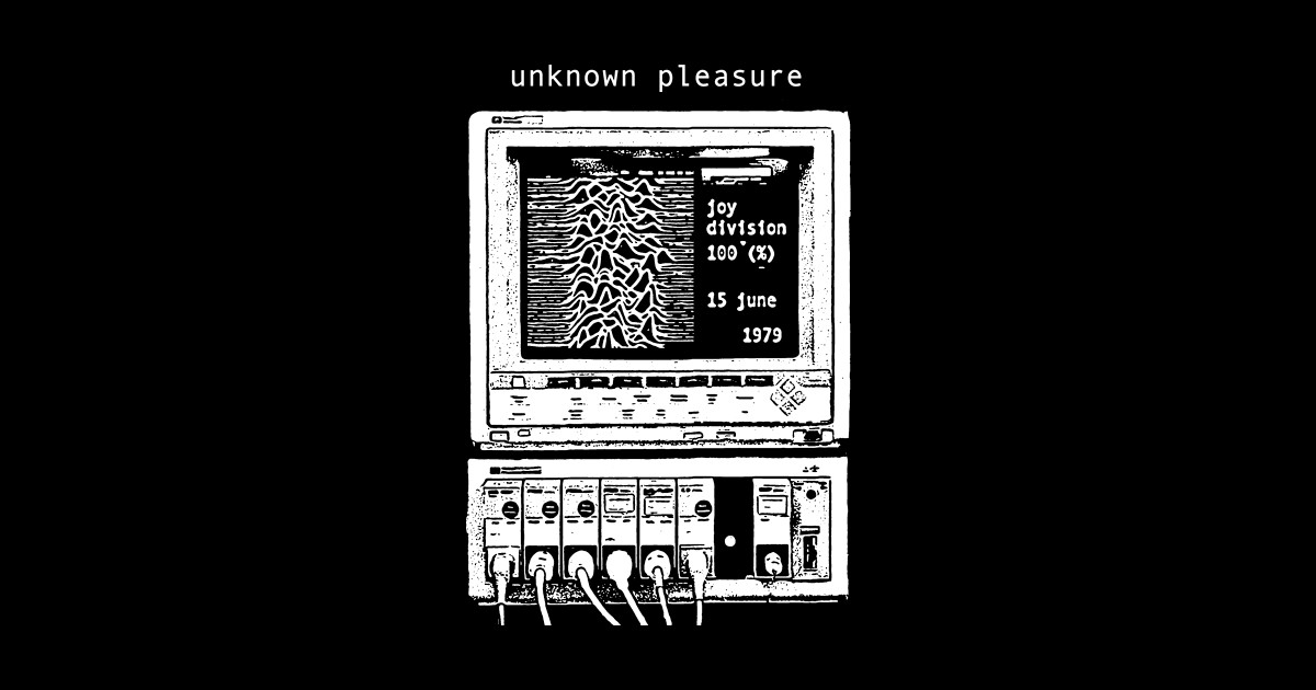 Unknoown Pleasure macine joy division band design - Joy Division ...