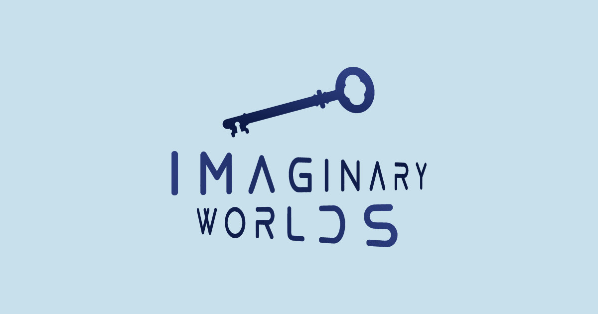 Imaginary Worlds classic logo title - Fantasy - T-Shirt | TeePublic