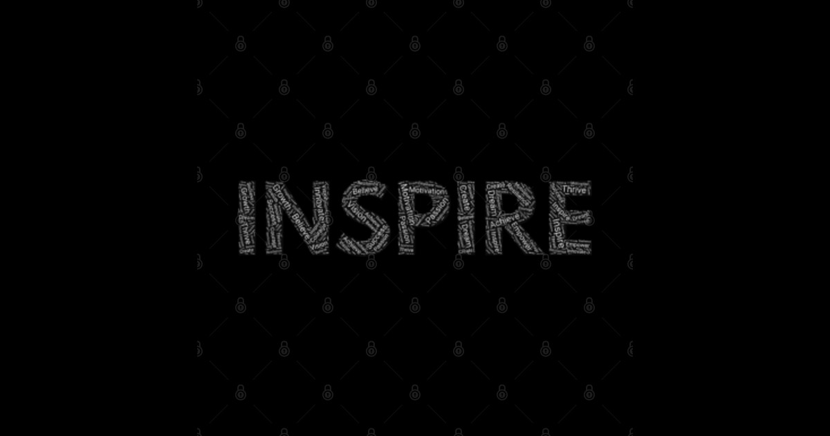 Inspire Word Cloud Motivation and Inspirational - Uplifting ...