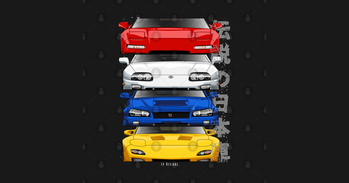 JDM Legends - Nsx, Skyline R34, Supra Mk4 & Rx-7 - Jdm Legends Nsx ...