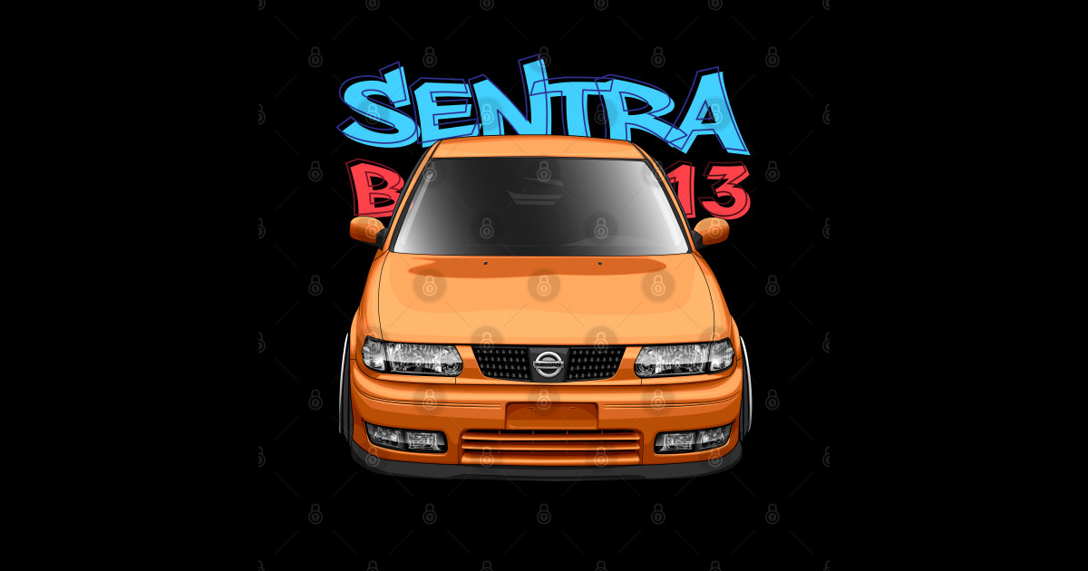 Sentra B13 - Sentra B13 - Sticker | TeePublic