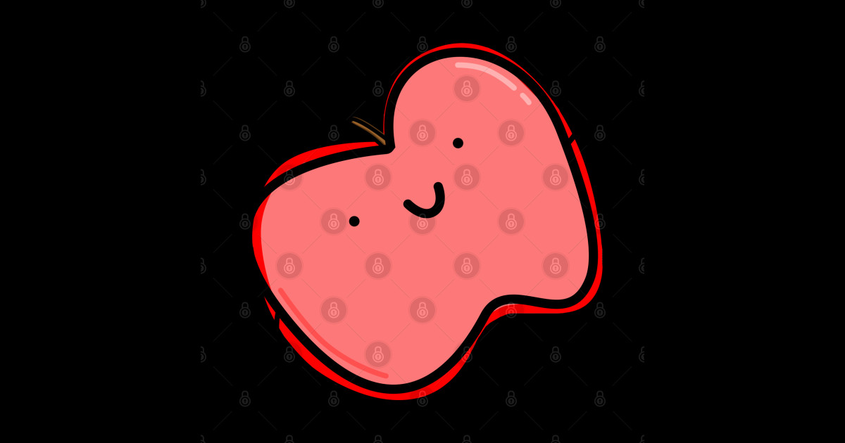 Happy Apple (the Fruit Salad Collection) - Happy Apple - T-Shirt ...