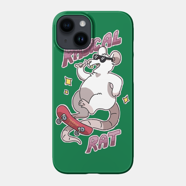 Radical Rat - Rat - Phone Case | TeePublic