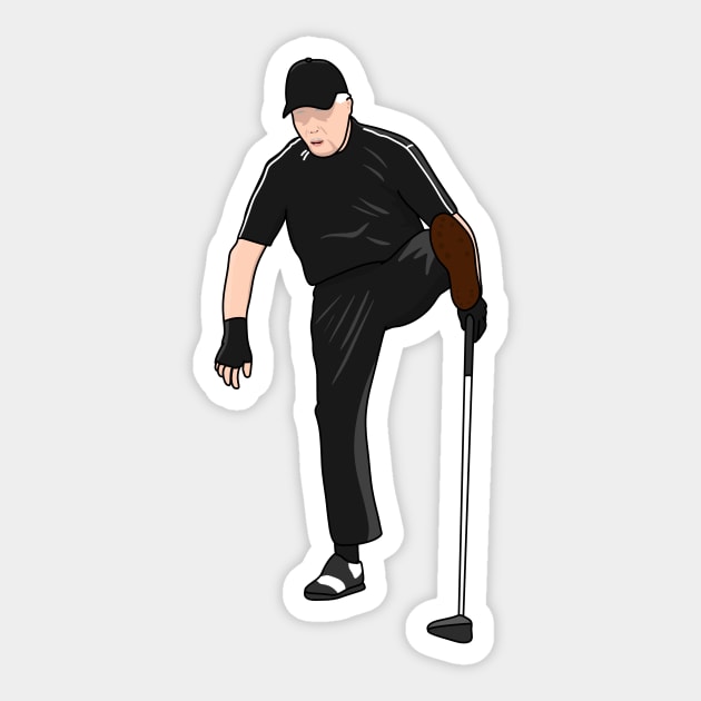 Trick play gary - Gary Player - Sticker | TeePublic