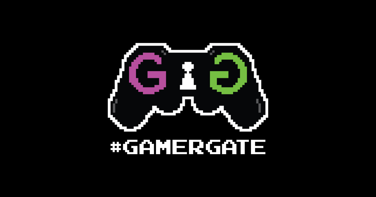 #GamerGate 8 Bit Controller Logo - Ps2 - Sticker | TeePublic