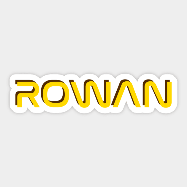 Rowan University - Rowan - Sticker | TeePublic