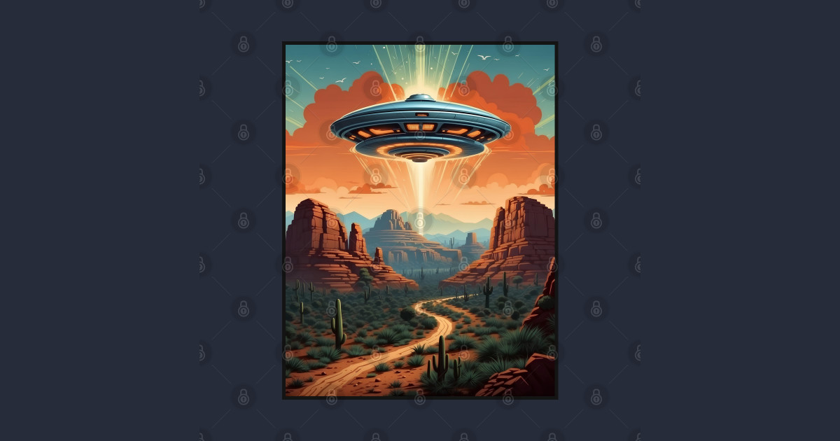 Alien Invasion In Sedona Arizona - Alien Invasion - T-Shirt | TeePublic