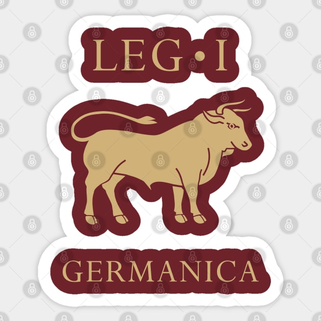 Imperial Roman Army - Legio I Germanica - Germanica - Sticker | TeePublic