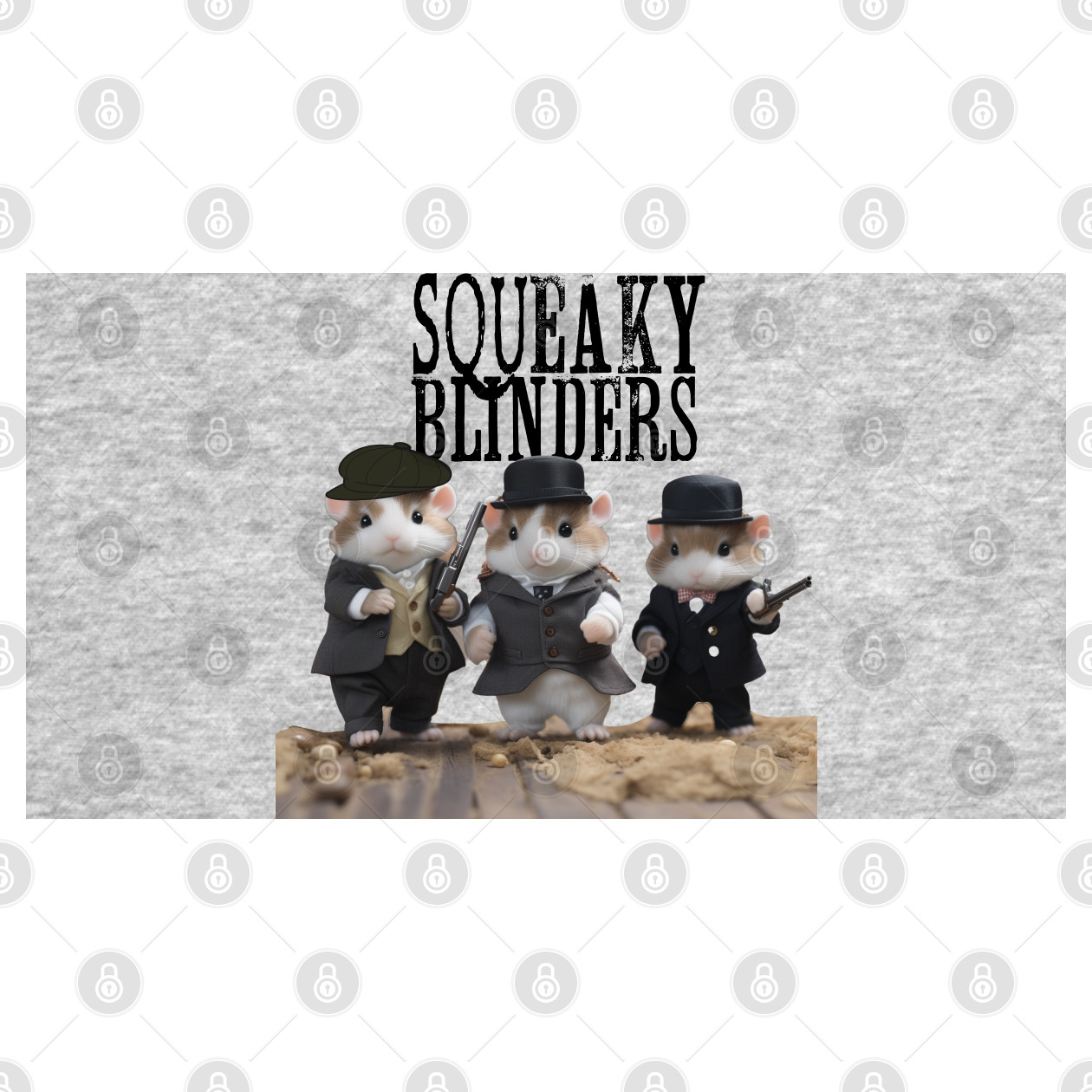 Peaky Squeaky Blinders Calico Critters - Peaky Blinders Fans - T-Shirt ...