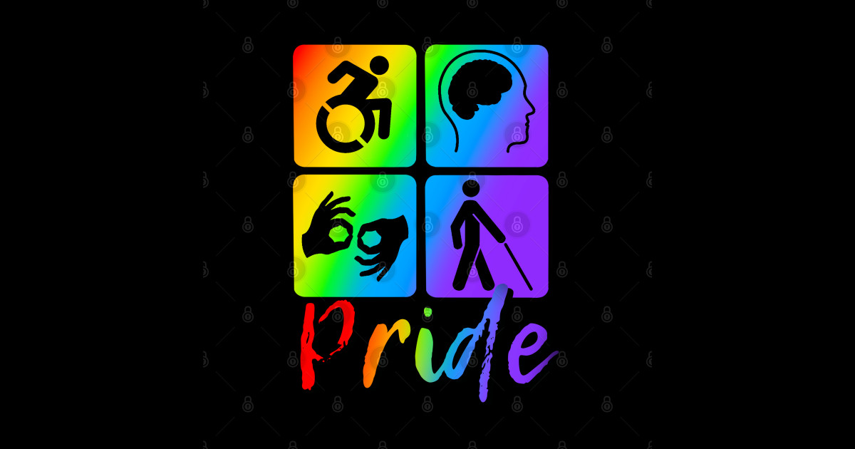 Disability Pride - Disability - Posters and Art Prints | TeePublic