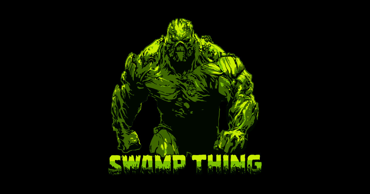 Swamp Thing - Swamp Thing Dc Justice League Dark The - Sticker | TeePublic