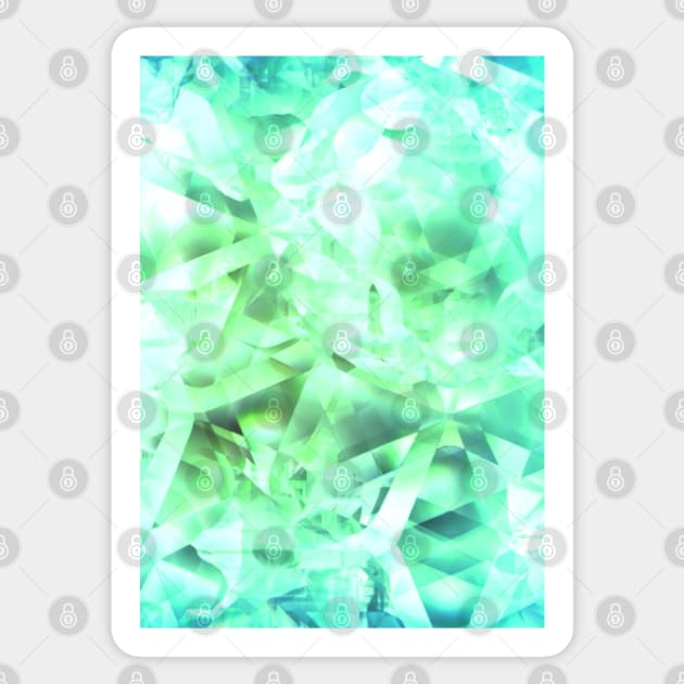 Emerald Texture - Emerald - Sticker | TeePublic