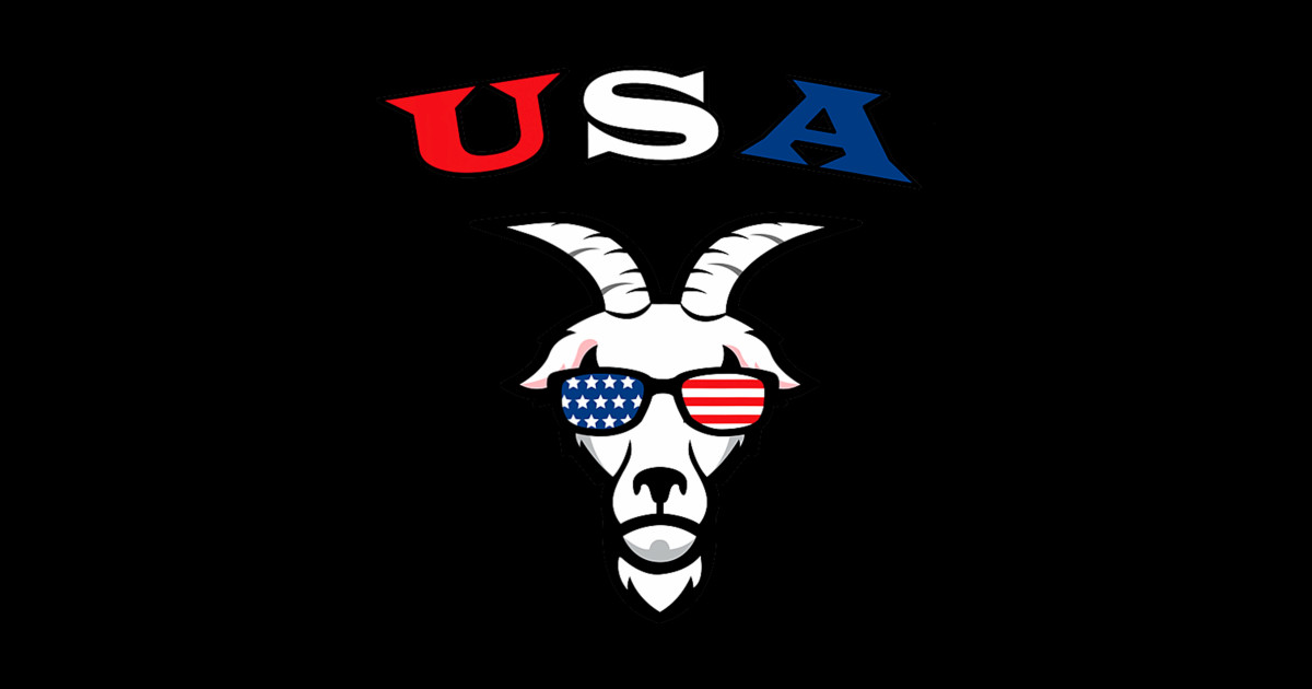 The Original USA The GOAT Jesus American Flag - Goat Jesus Usa ...