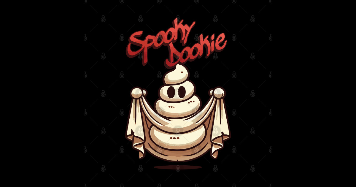 Funny Poop Ghost Spooky Dookie Design - Ghost Hunting - Sticker | TeePublic