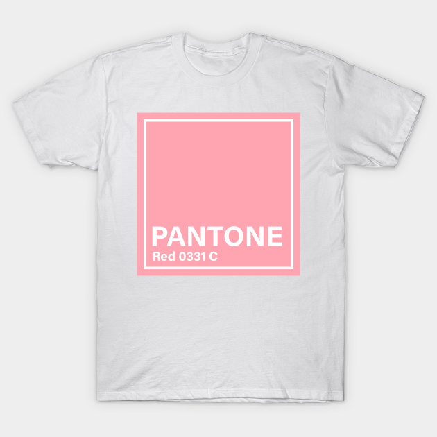 pantone Red 0331 C - Pantone Color - T-Shirt | TeePublic