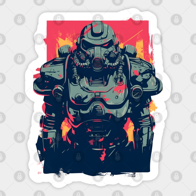 Post Apocalyptic Knight in Full Armor - Post Apocalyptic - Fallout ...