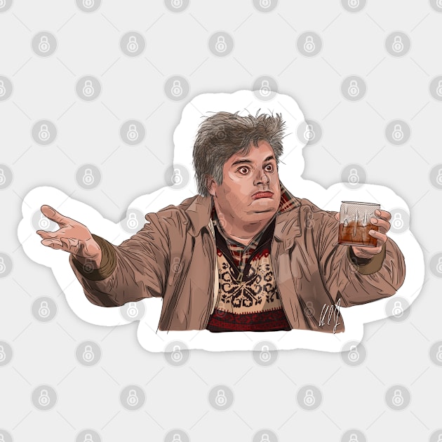 SNL: Drunk Uncle - Saturday Night Live - Sticker | TeePublic