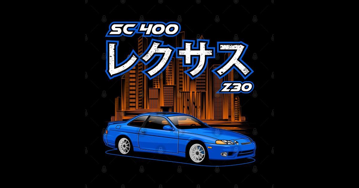 Lexus SC400 - Toyota Lexus - Sticker | TeePublic