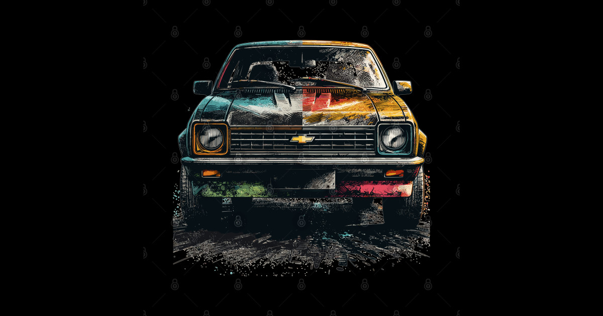 Chevrolet Chevette - Chevrolet - Sticker | TeePublic