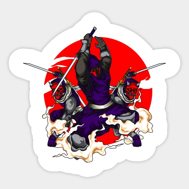Ninja - Ninja - Sticker | TeePublic
