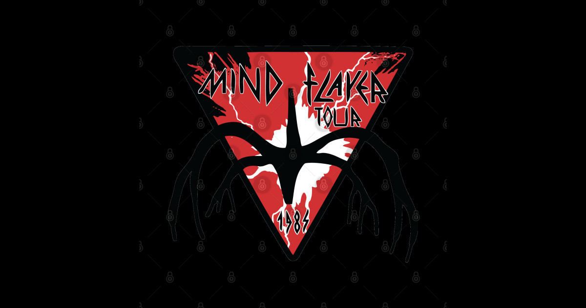 Mind Flayer Stranger things - Stranger Things - Sticker | TeePublic