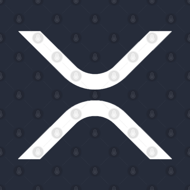 Ripple XRP white Crypto logo - Ripple - T-Shirt | TeePublic Ripple XRP white Crypto logo - Ripple - T-Shirt | TeePublic