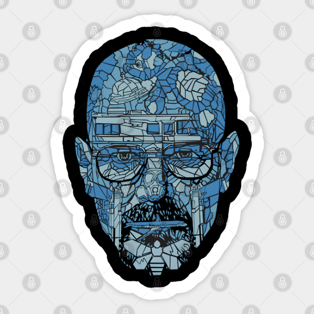 Blue Heisenberg - Breaking Bad - Sticker | TeePublic