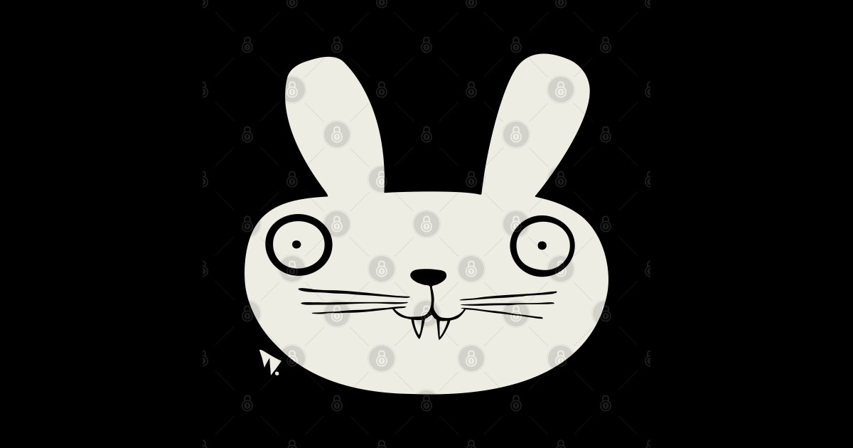 Vampire Rabbit - Rabbit - Sticker | TeePublic
