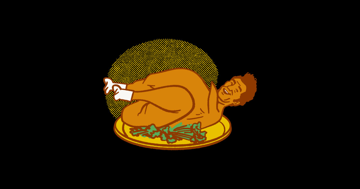 Turkey Kramer - Buttered Up Cosmo Kramer - Kramer - Sticker | TeePublic