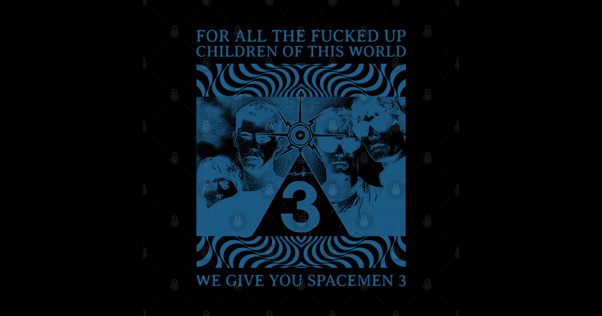 Spacemen 3 - Psych Fanmade - Spacemen 3 - Sticker | TeePublic