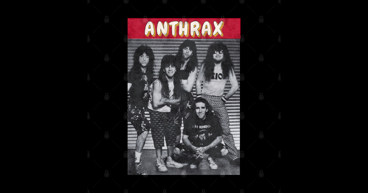Anthrax Band - Classic 70s Pictures - Anthrax Band - Sticker | TeePublic