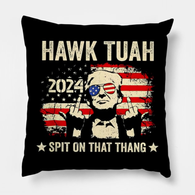 Trump Hawk Tuah spit on that thang USA flag - Trump Hawk Tuah Spit On ...