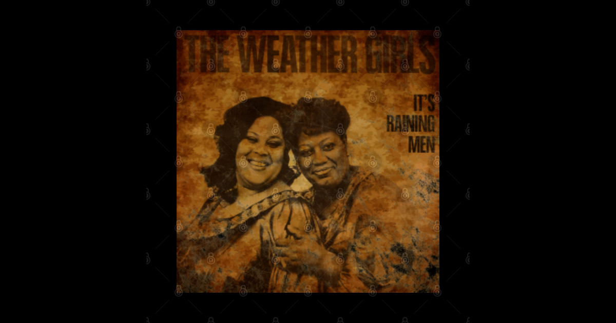 Vintage Distressed The Weather Girls 80s - Weather Girls - Sticker ...