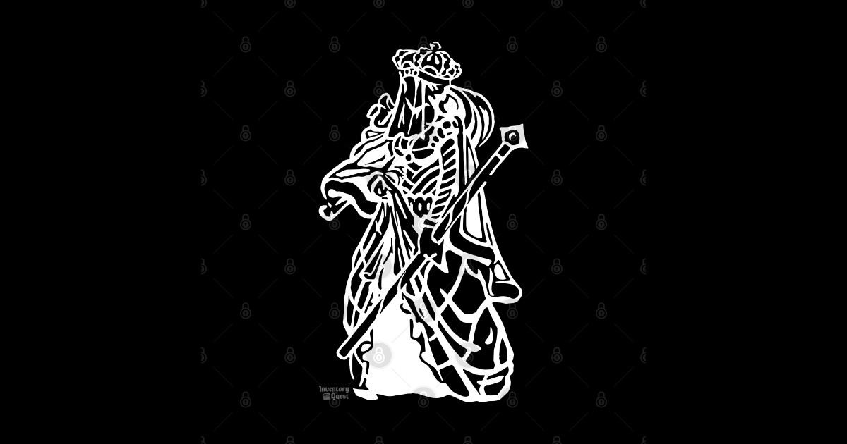 The Veiled Queen (white) - Queen - Sticker | TeePublic