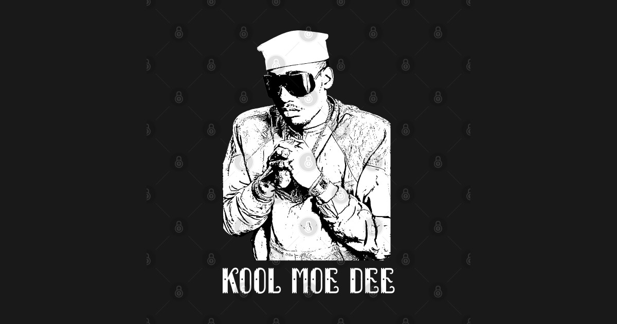 Retro Kool Moe Dee Hip Hop style Classic 80s - Kool Moe Dee - T-Shirt ...