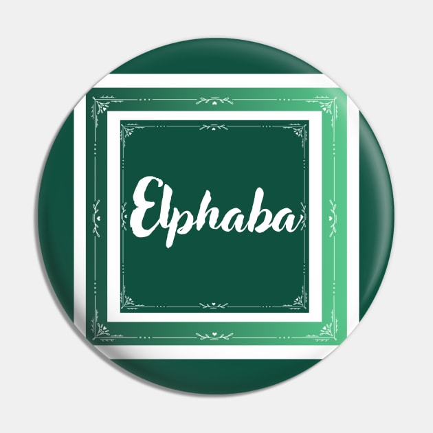 Elphaba Wicked logo - Wicked Movie - Pin | TeePublic
