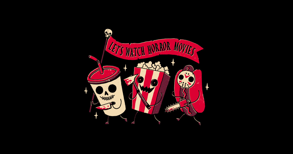 Let’s Watch Horror Movies – Creepy Cute Movie Snack - Horror Movie ...