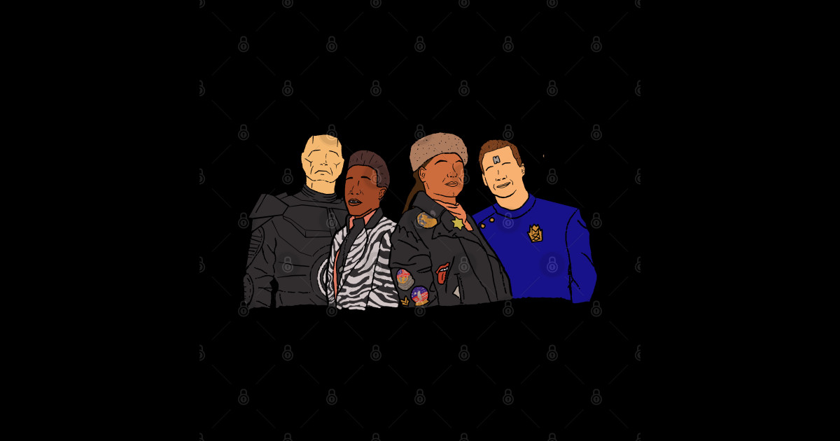 Boys From The Dwarf - RED DWARF - Red Dwarf - Sticker | TeePublic