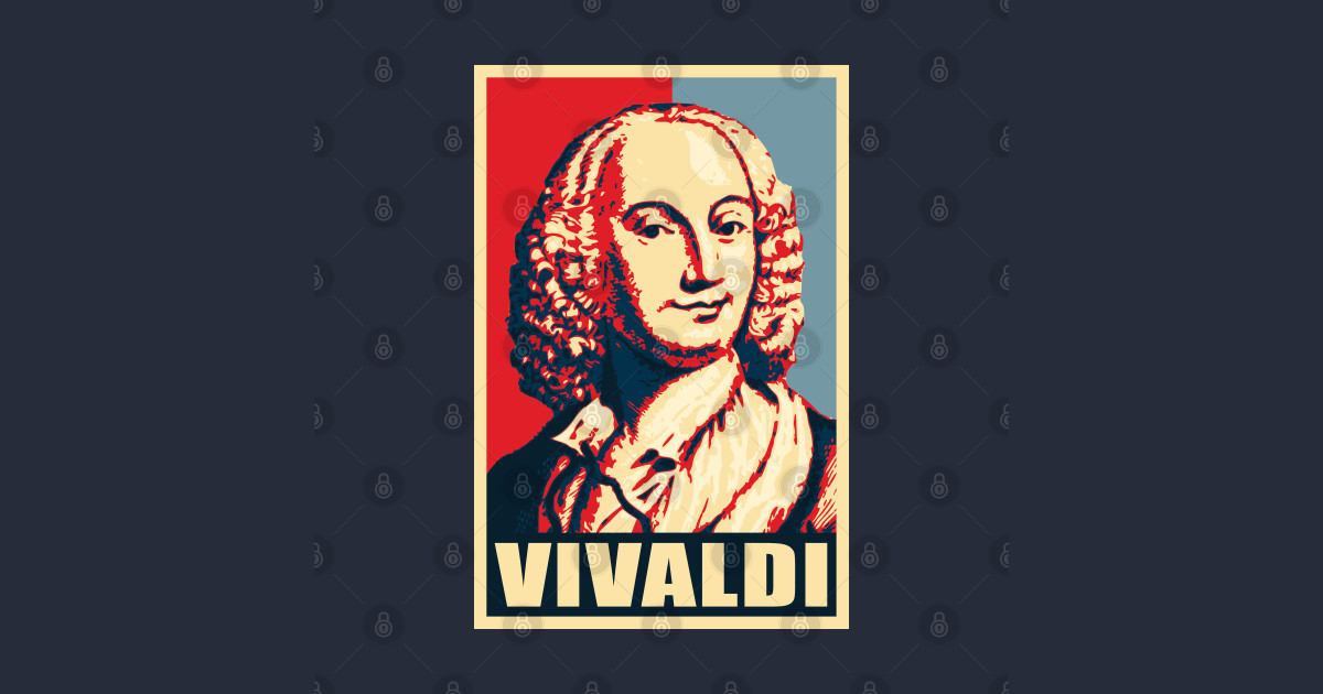 Vivaldi Propaganda Poster Pop Art - Vivaldi - T-Shirt | TeePublic
