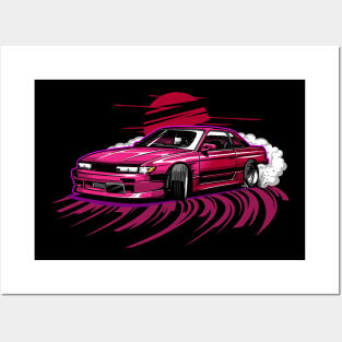 Nissan Silvia S13 Logo Posters and Art Prints for Sale | TeePublic