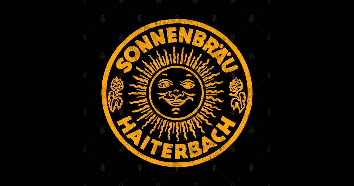 Sonnenbrau Brewery - Vintage Aesthetic - Beer Lover Gifts - Sticker | TeePublic