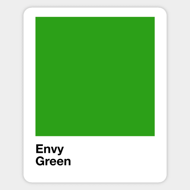 Pantone Envy - Pantone - Sticker | TeePublic