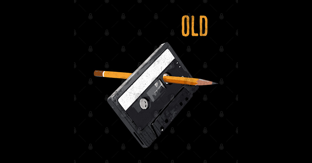 Cassette Vintage Tape Pencil Meme Cassette Tape Sticker Teepublic