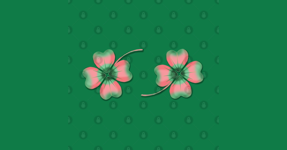 Funny Four Leaf Clover Boobs - Shamrock Boobs - T-Shirt | TeePublic